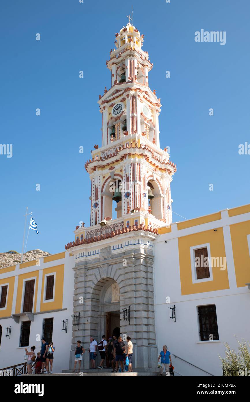 Harbour of panormitis hi-res stock photography and images - Alamy