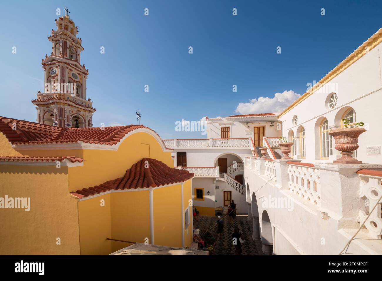 Monastery of Panormitis Stock Photo - Alamy