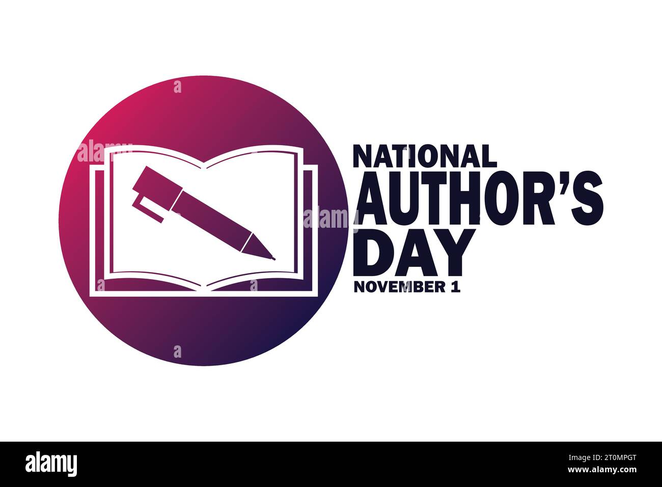 Authors day Stock Vector Images - Alamy