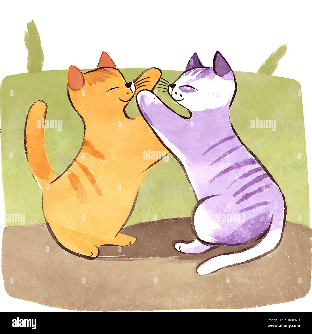 (Two little cats #3) Two charming kittens, every moment is a delightful ...