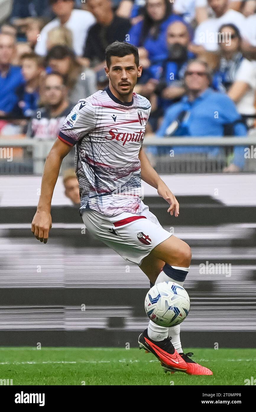 Remo Freuler (Bologna) during the Italian "Serie A" match between Inter ...