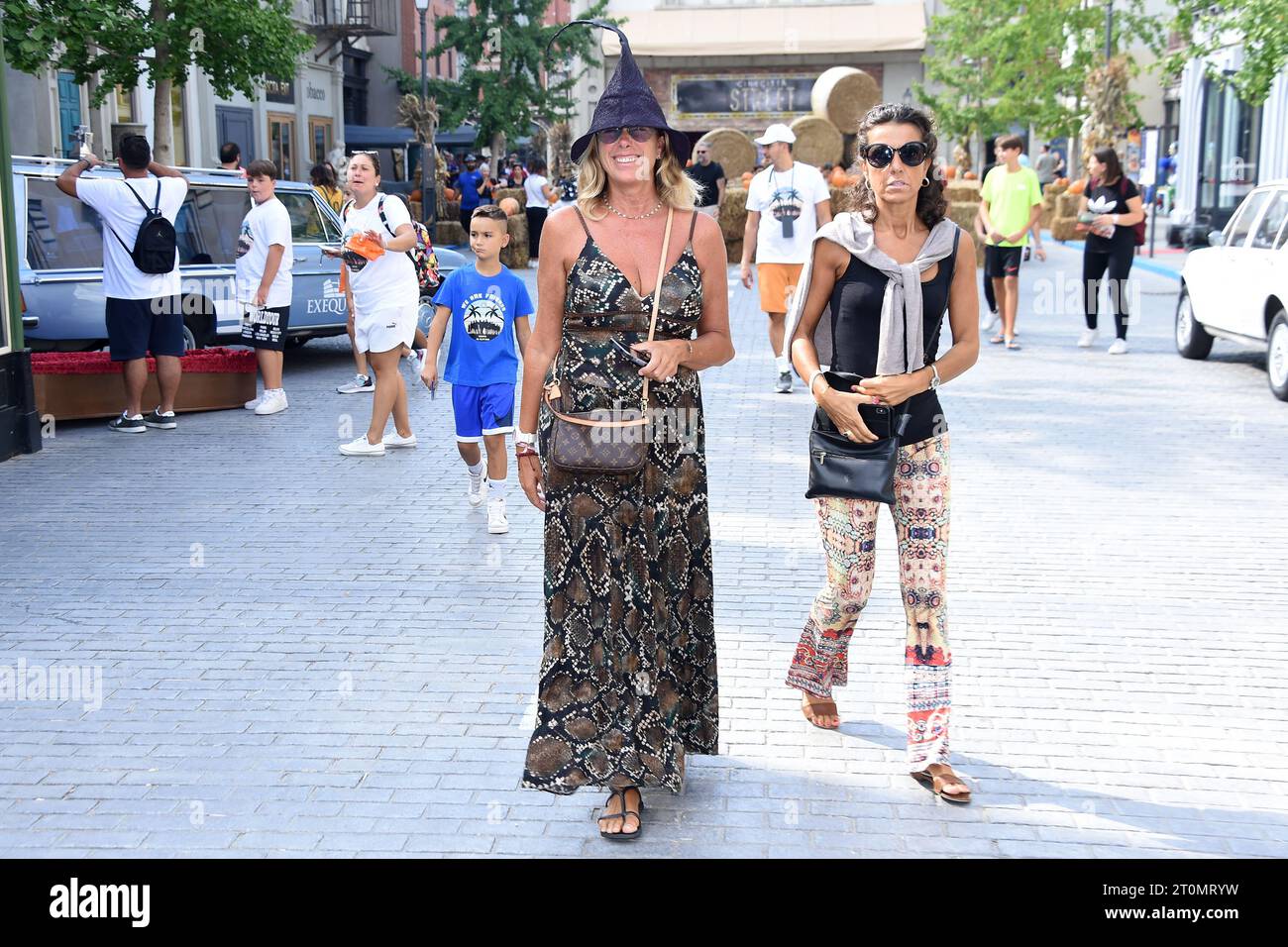 Rome, Lazio. 07th Oct, 2023. Roberta Beta during the Halloween ...