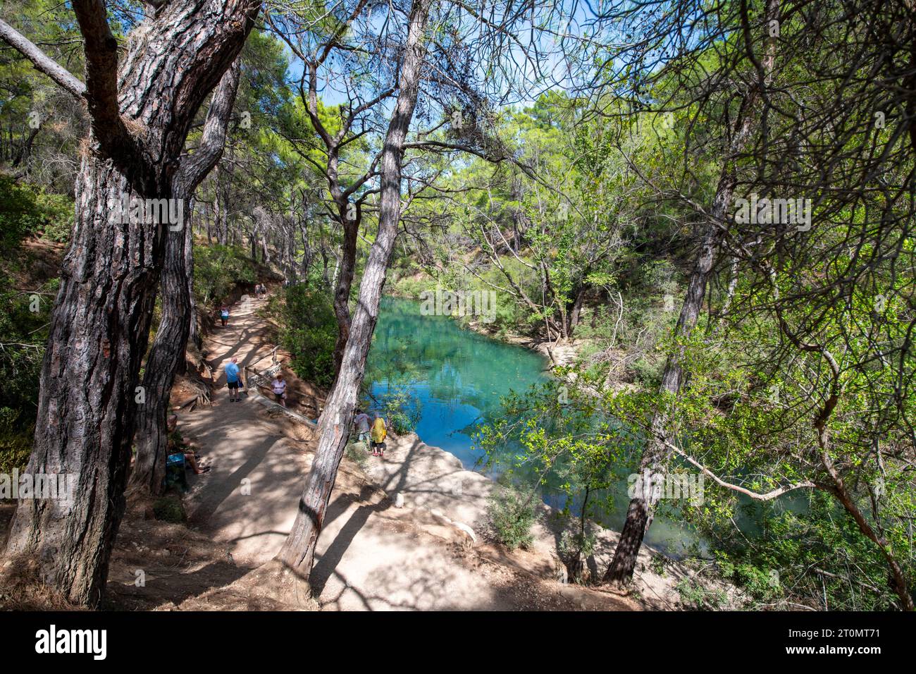 Seven Springs, Rhodes Stock Photo - Alamy