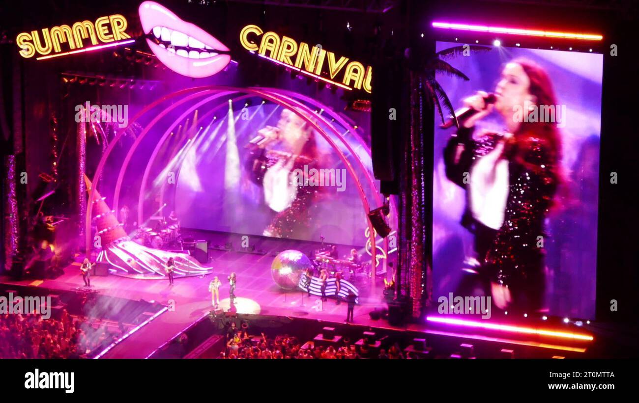 Inglewood, California, USA 5th October 2023 Singer Pink and Singer ...