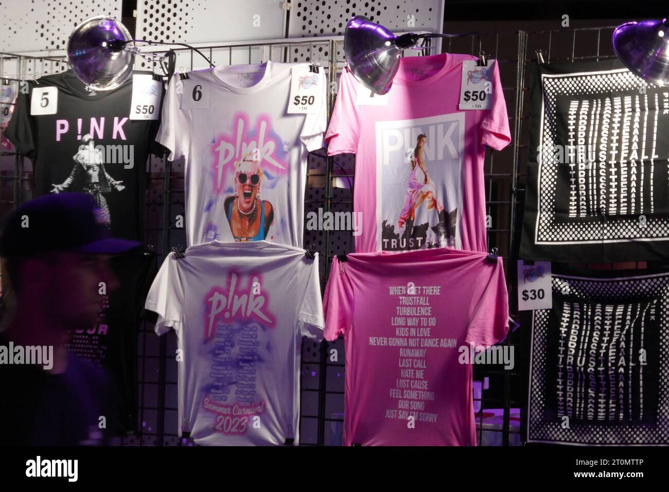 Inglewood, California, USA 5th October 2023 Singer Pink Summer Carnival ...