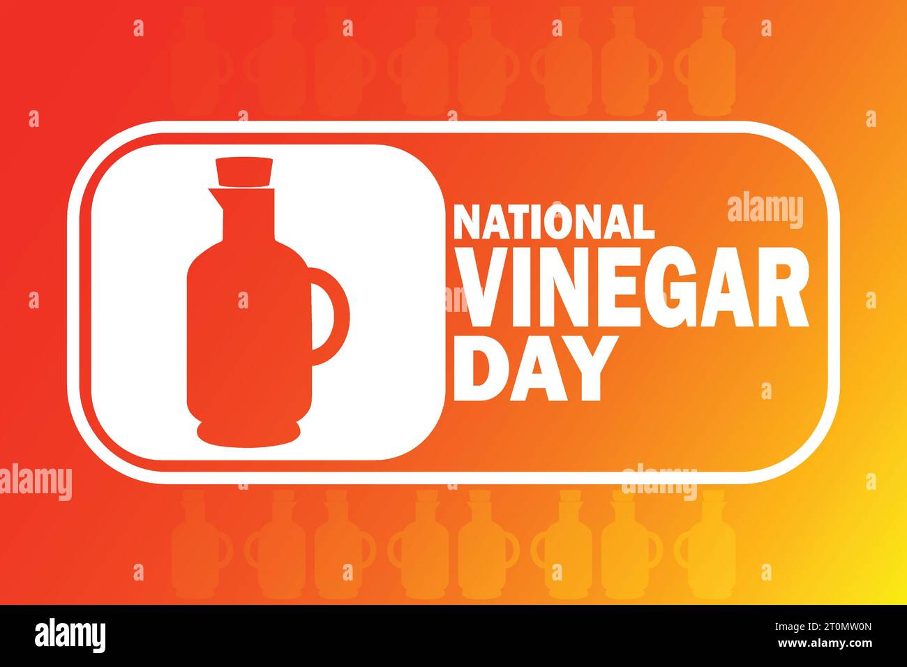 National Vinegar Day Vector illustration. Holiday concept. Template for ...