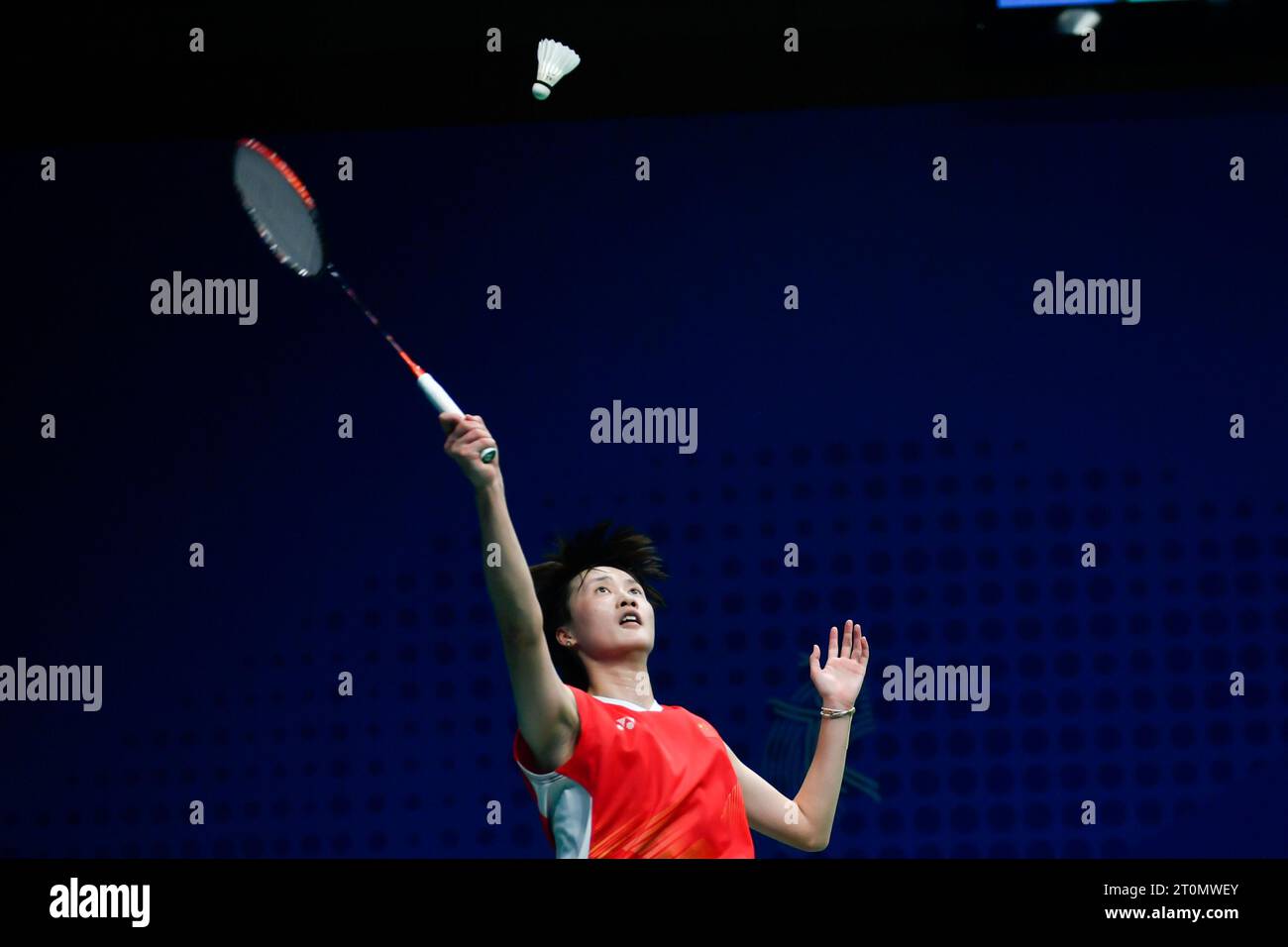 South Korean badminton player An Se-young defeats Chinese badminton player Chen Yufei with 2-1 ...