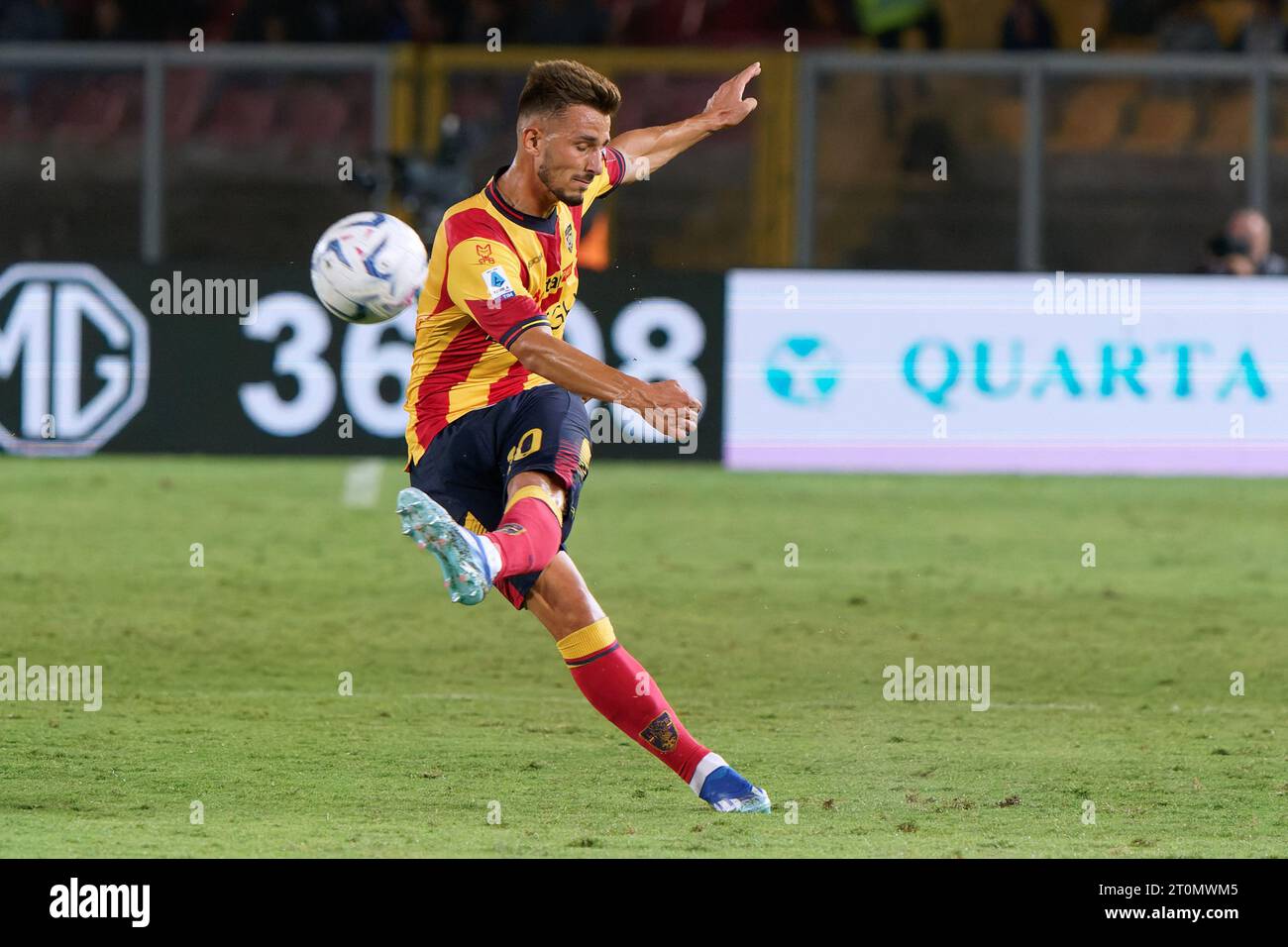 Lecce, Italy. 06th Oct, 2023. Remi Oudin (US Lecce) during US Lecce vs ...