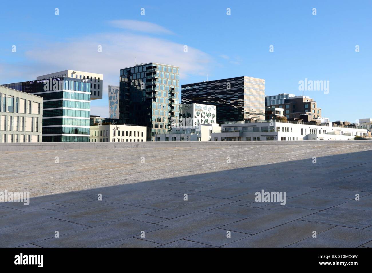 Inside Oslo Opera and Ballet House Stock Photo - Alamy