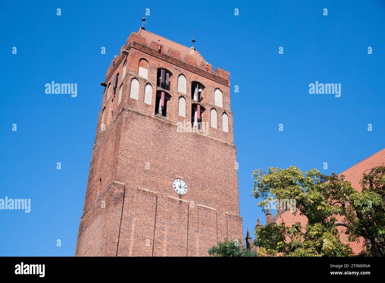Brick Gothic castle a chapter house of Bishopric of Pomesania built in ...