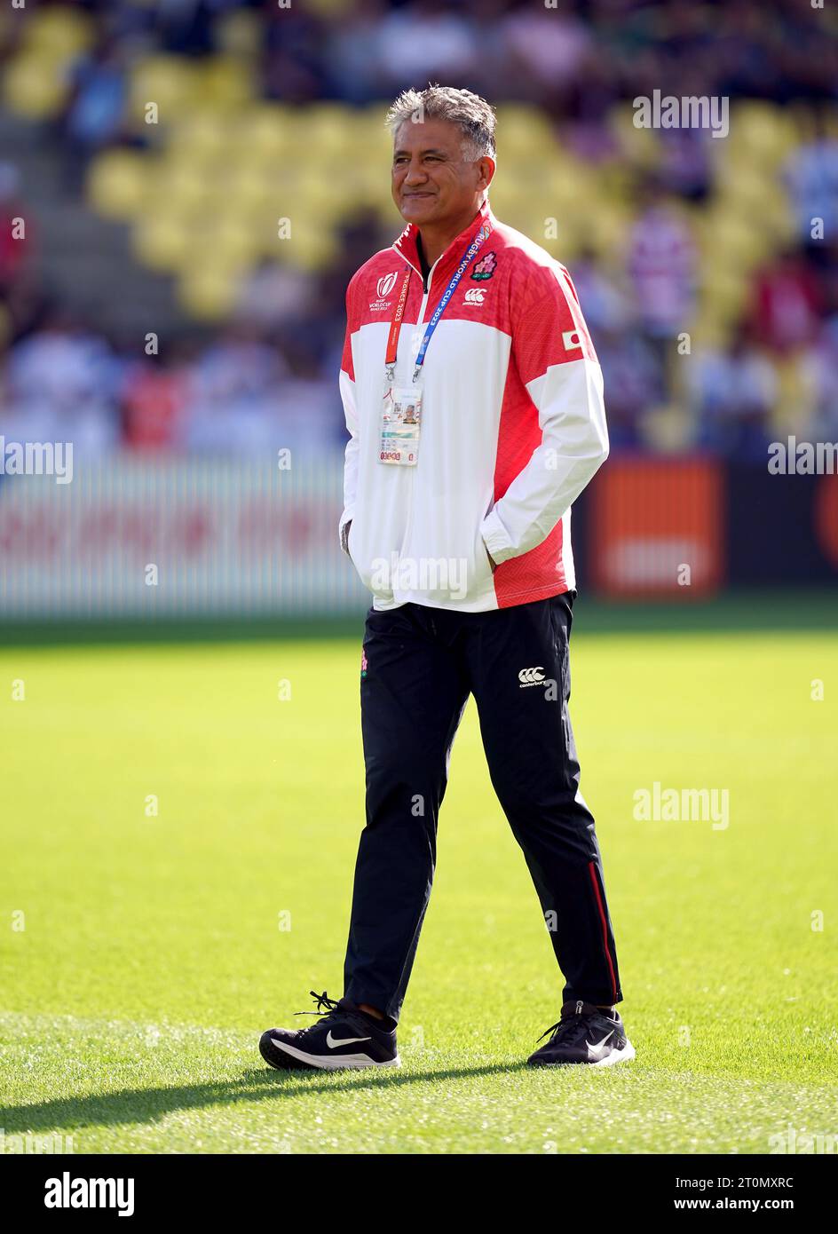 Japan head coach Jamie Joseph during the Rugby World Cup 2023, Pool D ...
