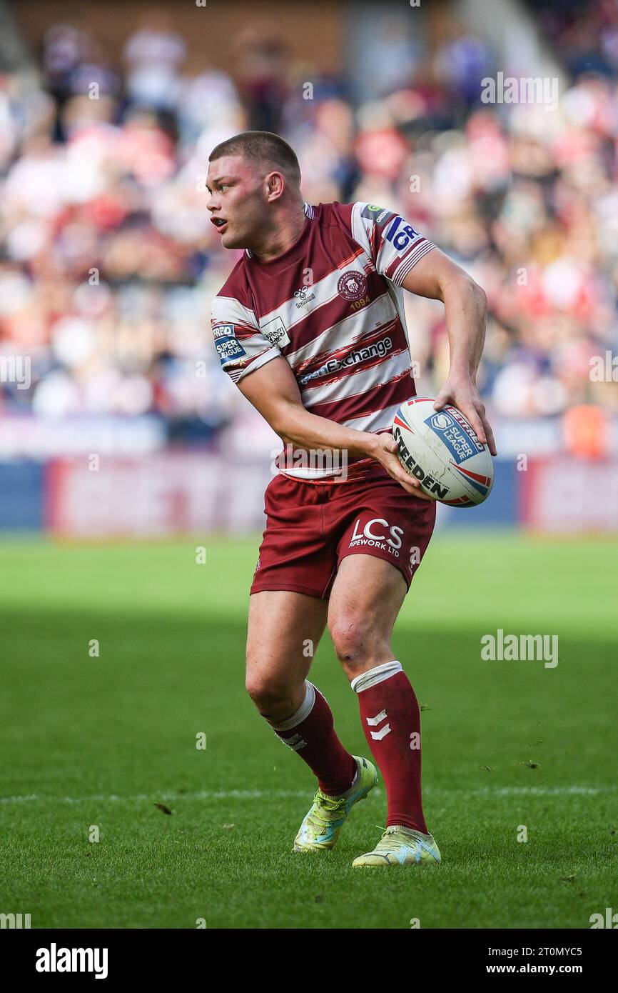 Wigan, England - 7th October 2023 - Morgan Smithies of Wigan Warriors ...