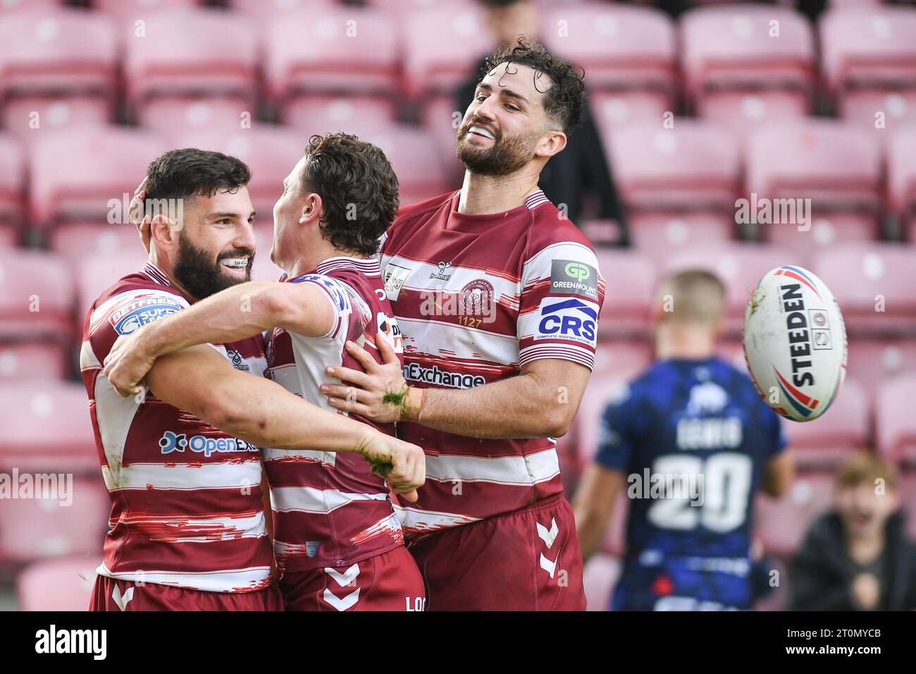 Wigan, England - 7th October 2023 - Abbas Miski of Wigan Warriors ...