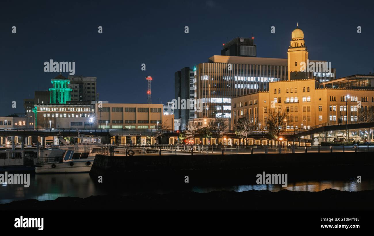 Zou-no-Hana Breakwater marks the original location of Japan's first ...