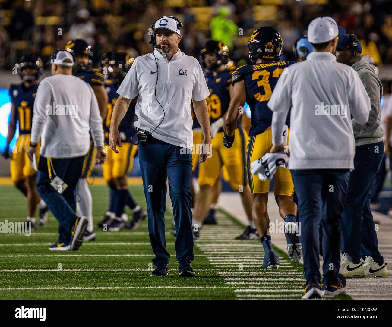 California Memorial Stadium. 07th Oct, 2023. CA U.S.A. California head ...