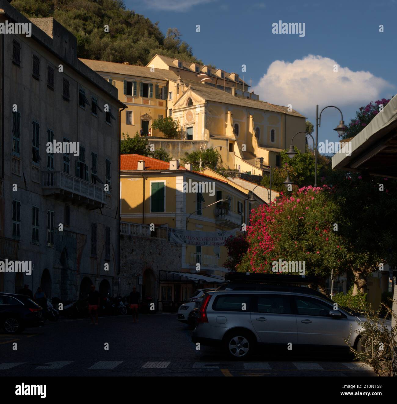 Rooves of Noli in Savona, Liguria Stock Photo - Alamy