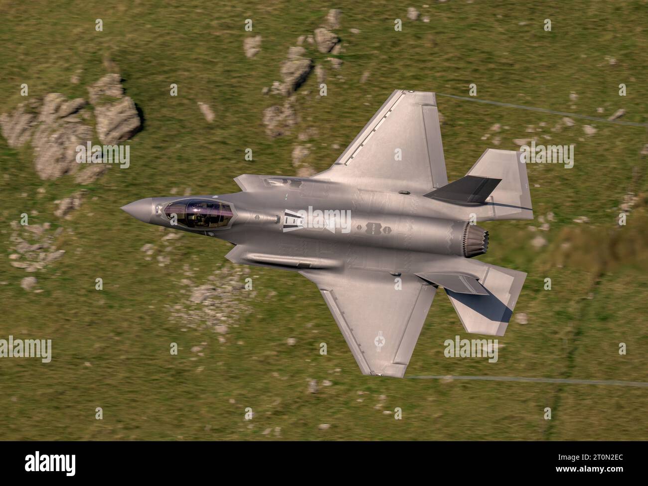 USAF F-35A Lightning II from RAF Lakenheath 48th Fighter Wing at RAF ...