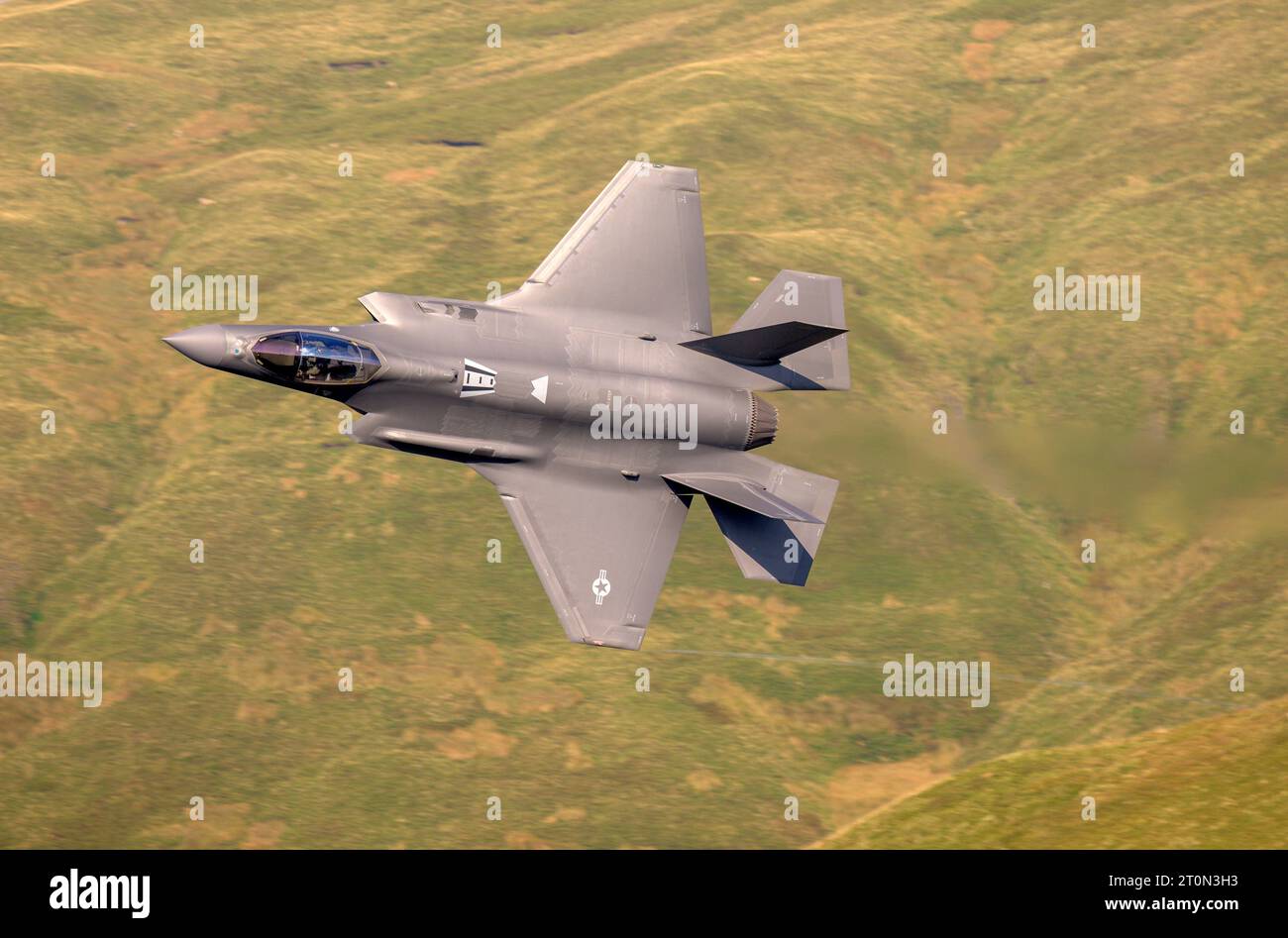USAF F-35A Lightning II from RAF Lakenheath 48th Fighter Wing at RAF ...