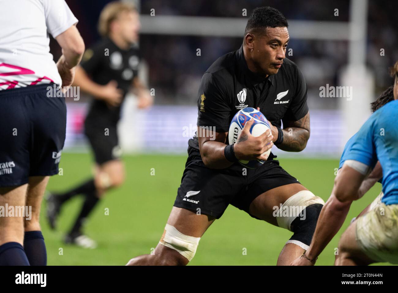 Shannon Frizell (NZL) during the 2023 Rugby World Cup Pool A match ...