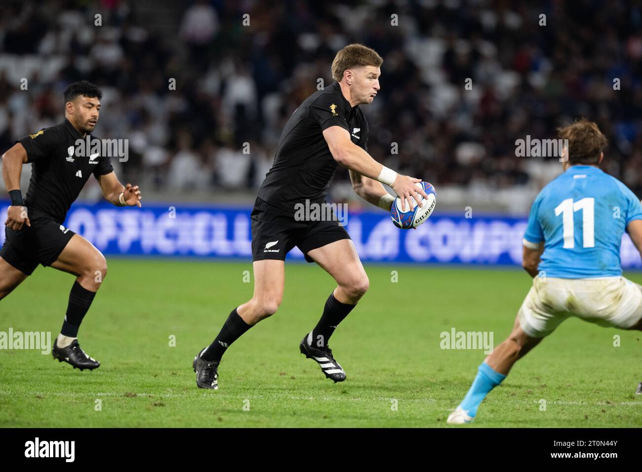 Jordie Barrett (NZL) during the 2023 Rugby World Cup Pool A match ...