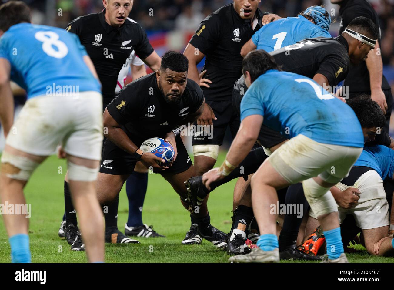 Samisoni Taukei'aho (NZL) during the 2023 Rugby World Cup Pool A match ...