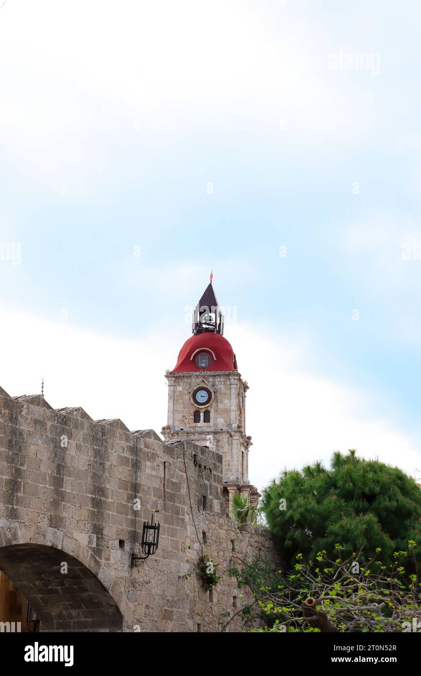 Roloi Clock Tower a medieval architectural building in a prime location ...