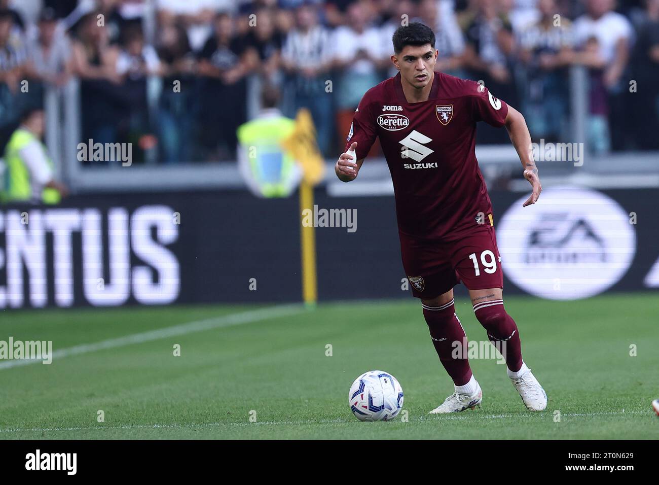 Torino, Italy. 07th Oct, 2023. Raoul Bellanova of Torino Fc in action ...