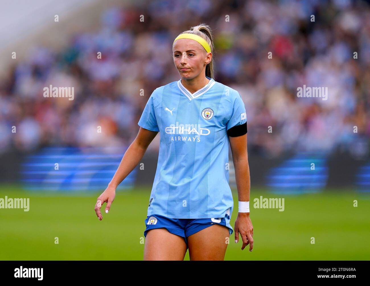 Manchester City's Chloe Kelly during the Barclays Women's Super League ...