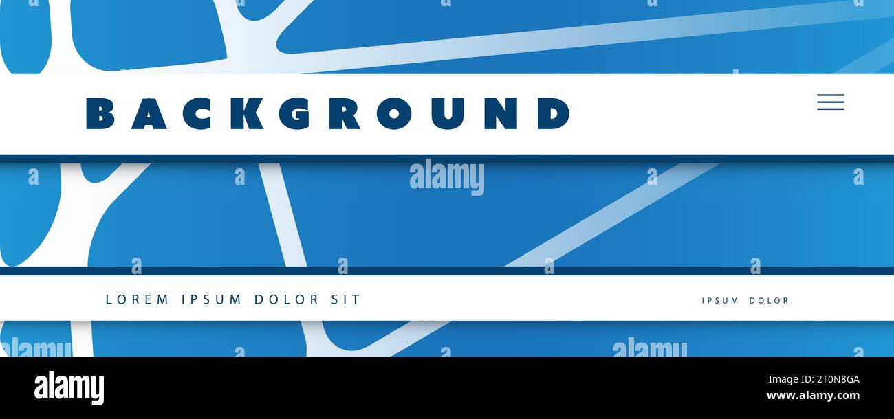 Abstract White and Blue Minimal Geometric Pattern Background, Multi Purpose Template, Gradient ...