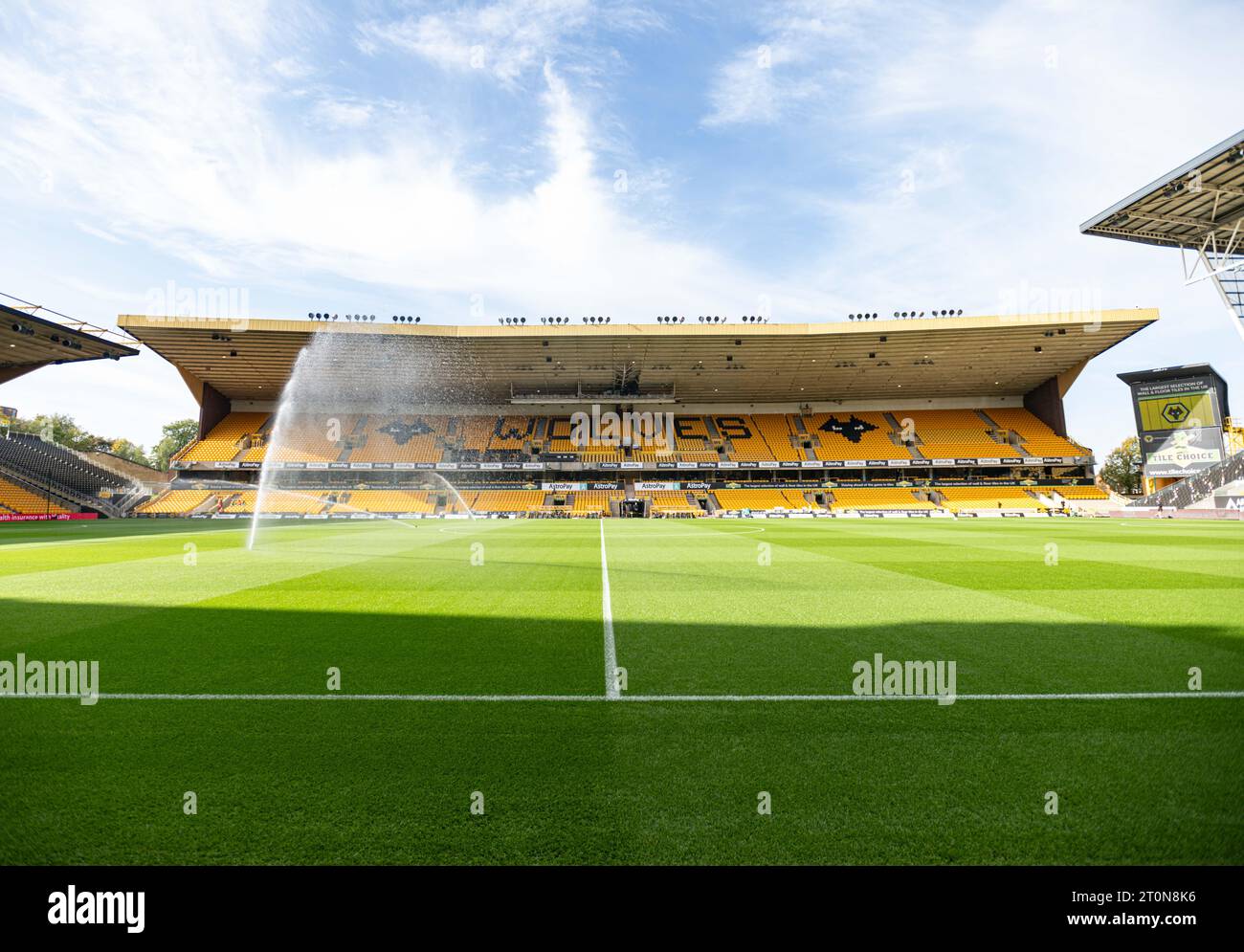 Wolverhampton, UK. 8th October 2023; Molineux Stadium, Wolverhampton ...