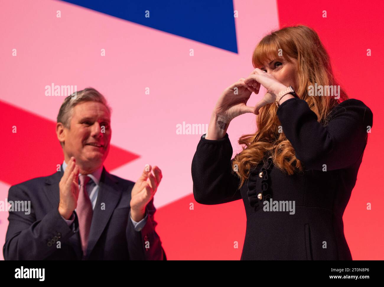 Liverpool, UK. 8th Oct, 2023.Angela Rayner Deputy Leader, Shadow Deputy ...