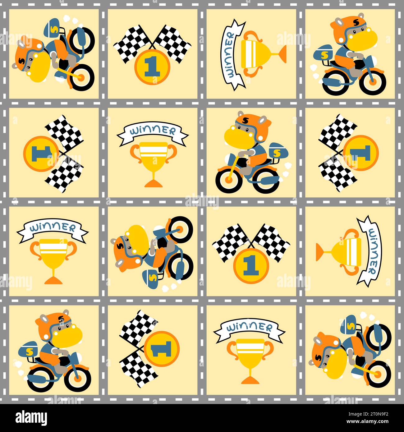 Motorbike racer Stock Vector Images - Alamy