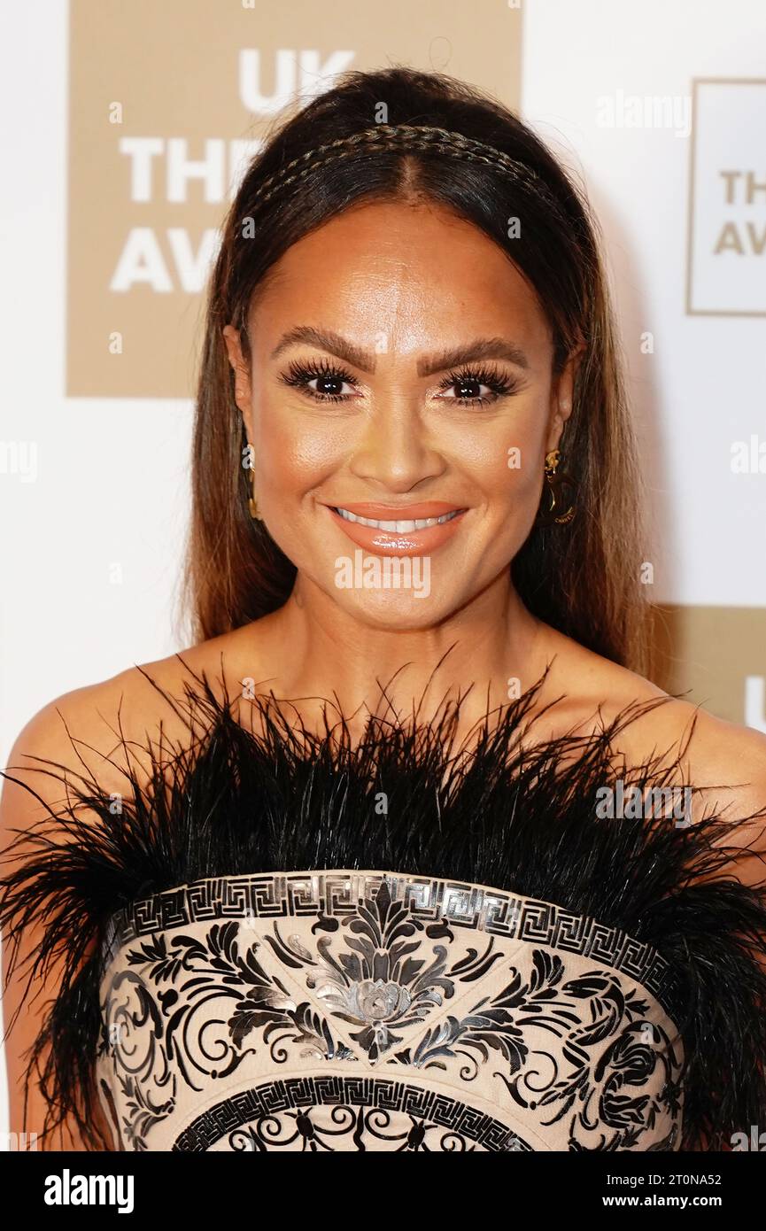 Zoe Birkett arrives for the UK Theatre Awards at the Guildhall, in the ...