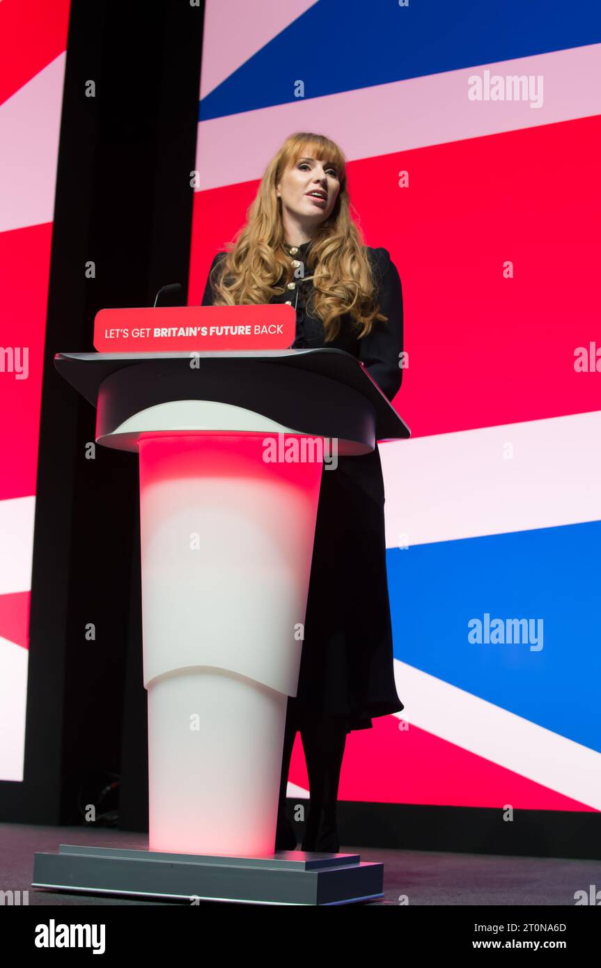 Angela rayner speech at labour conference hi-res stock photography and ...