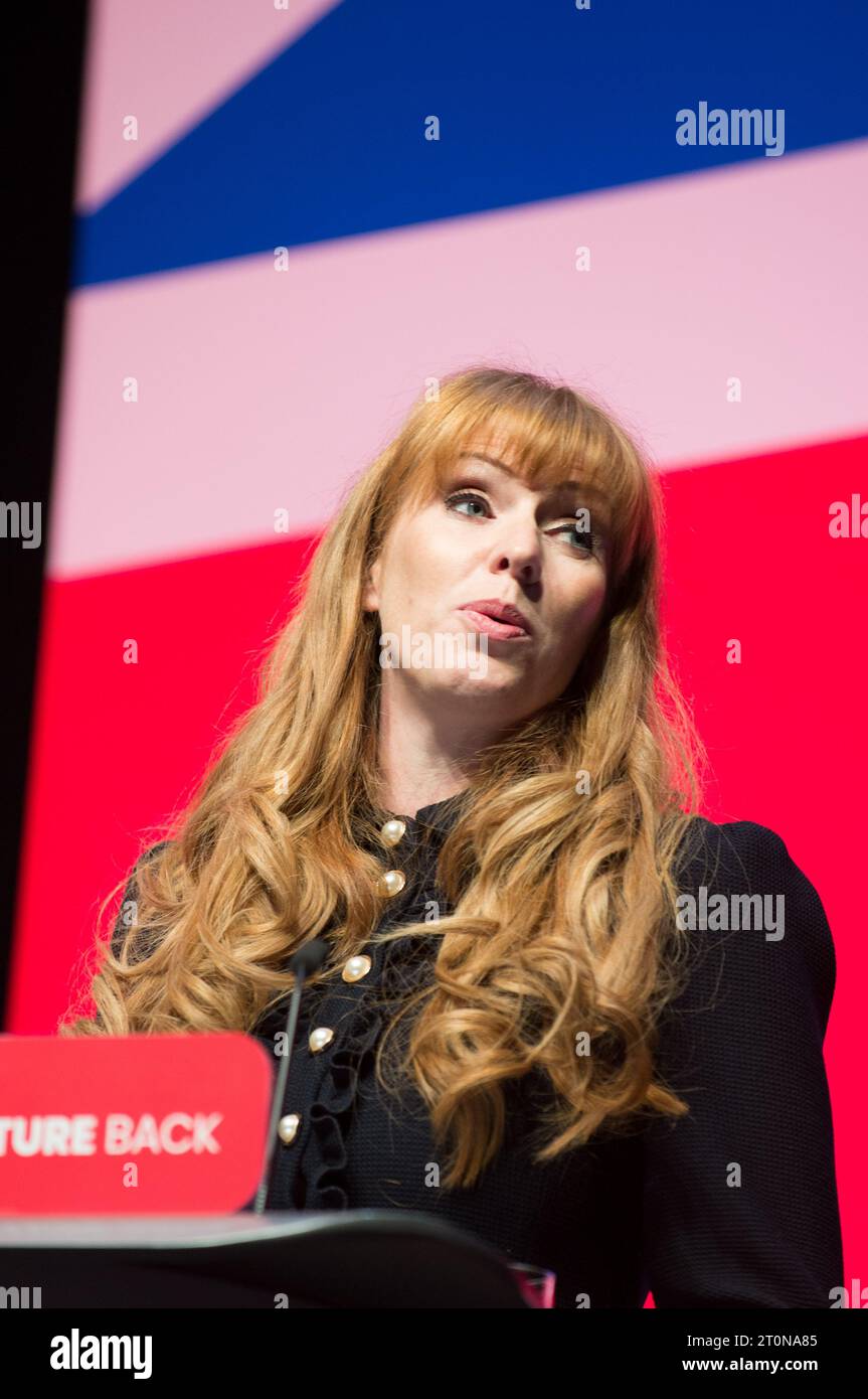 Angela rayner speech at labour conference hi-res stock photography and ...