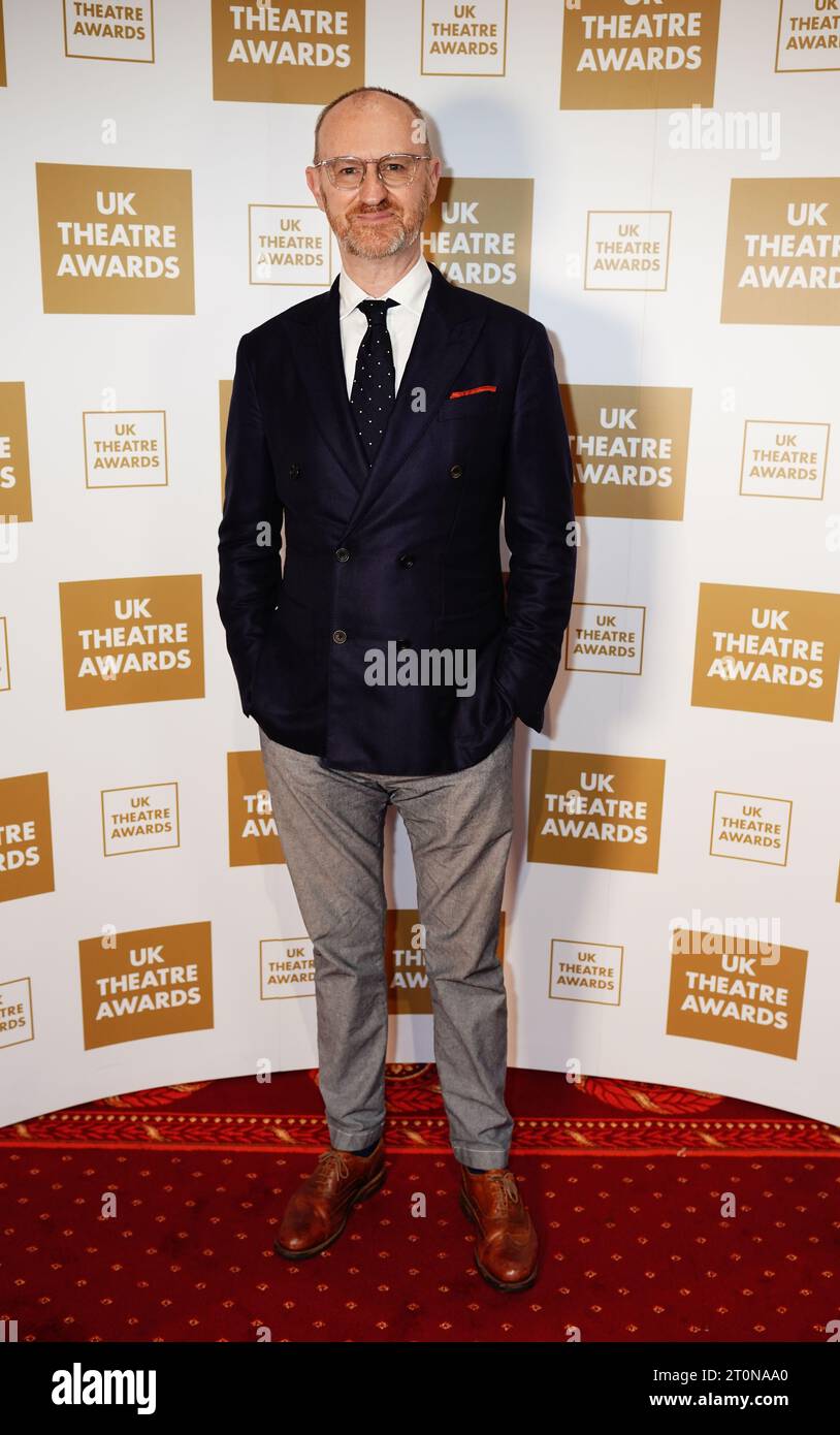 Mark Gatiss arrives for the UK Theatre Awards at the Guildhall, in the ...