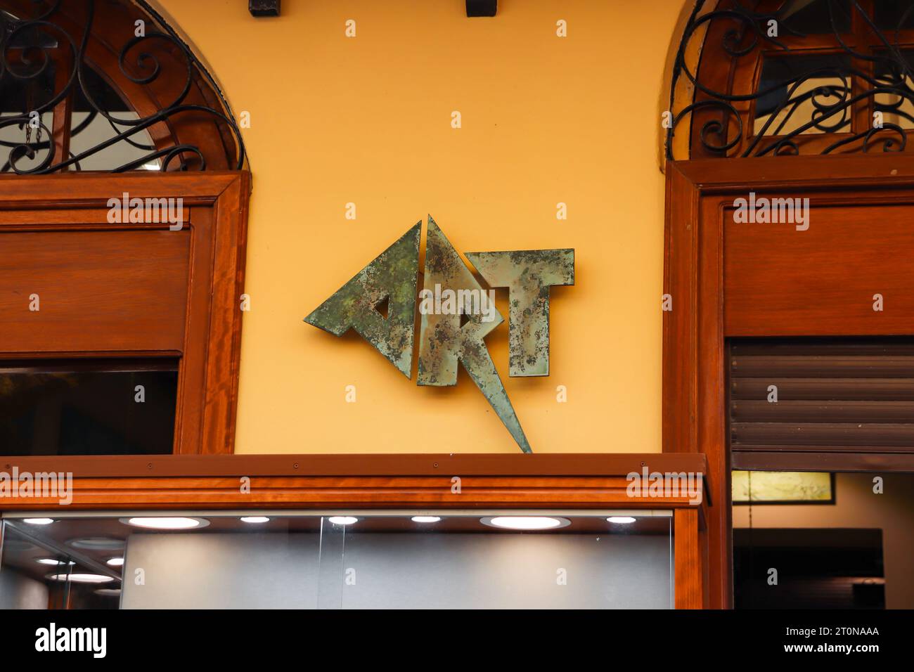 Medieval store sign hi-res stock photography and images - Alamy
