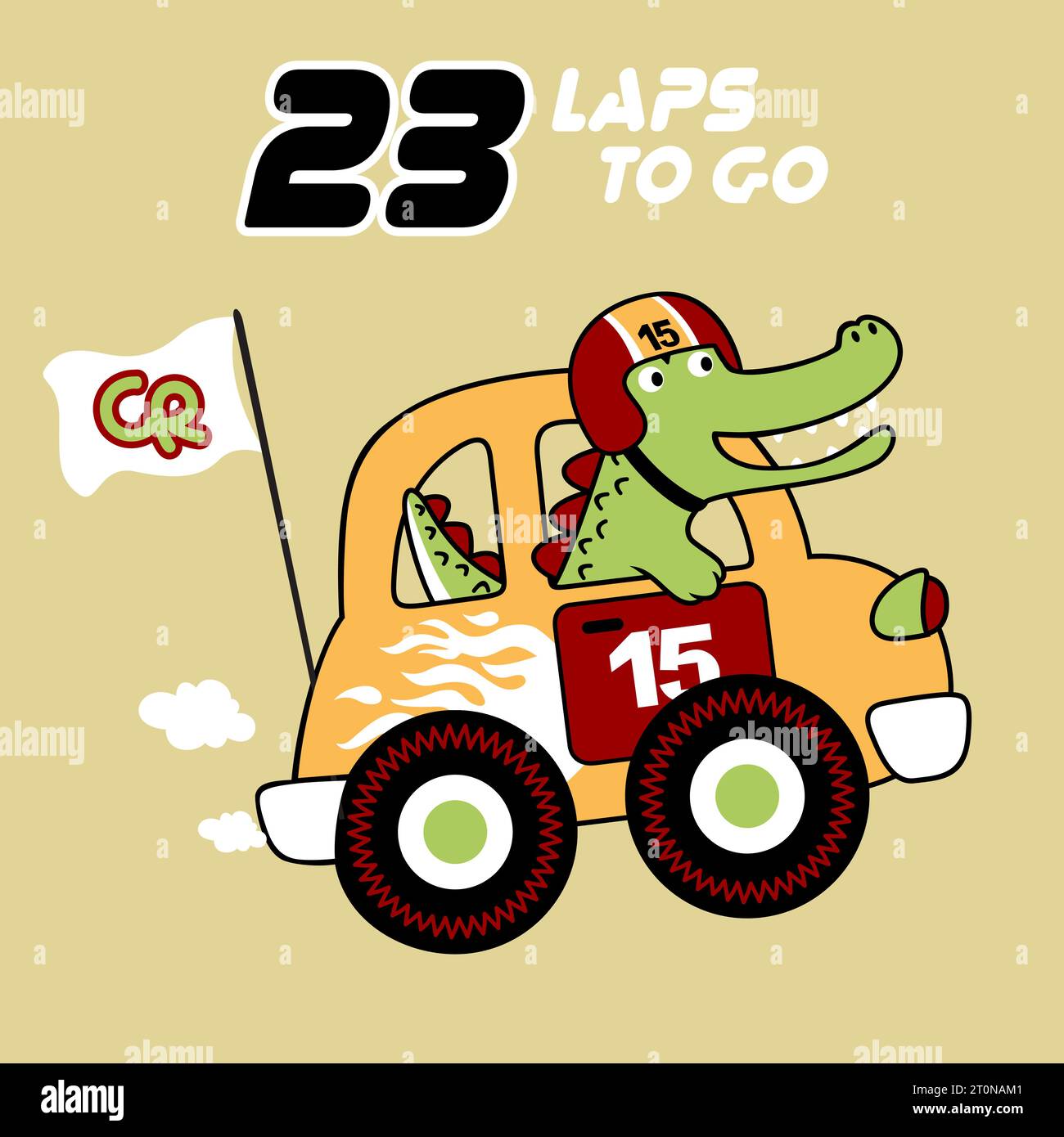 Space race cartoon hi-res stock photography and images - Alamy