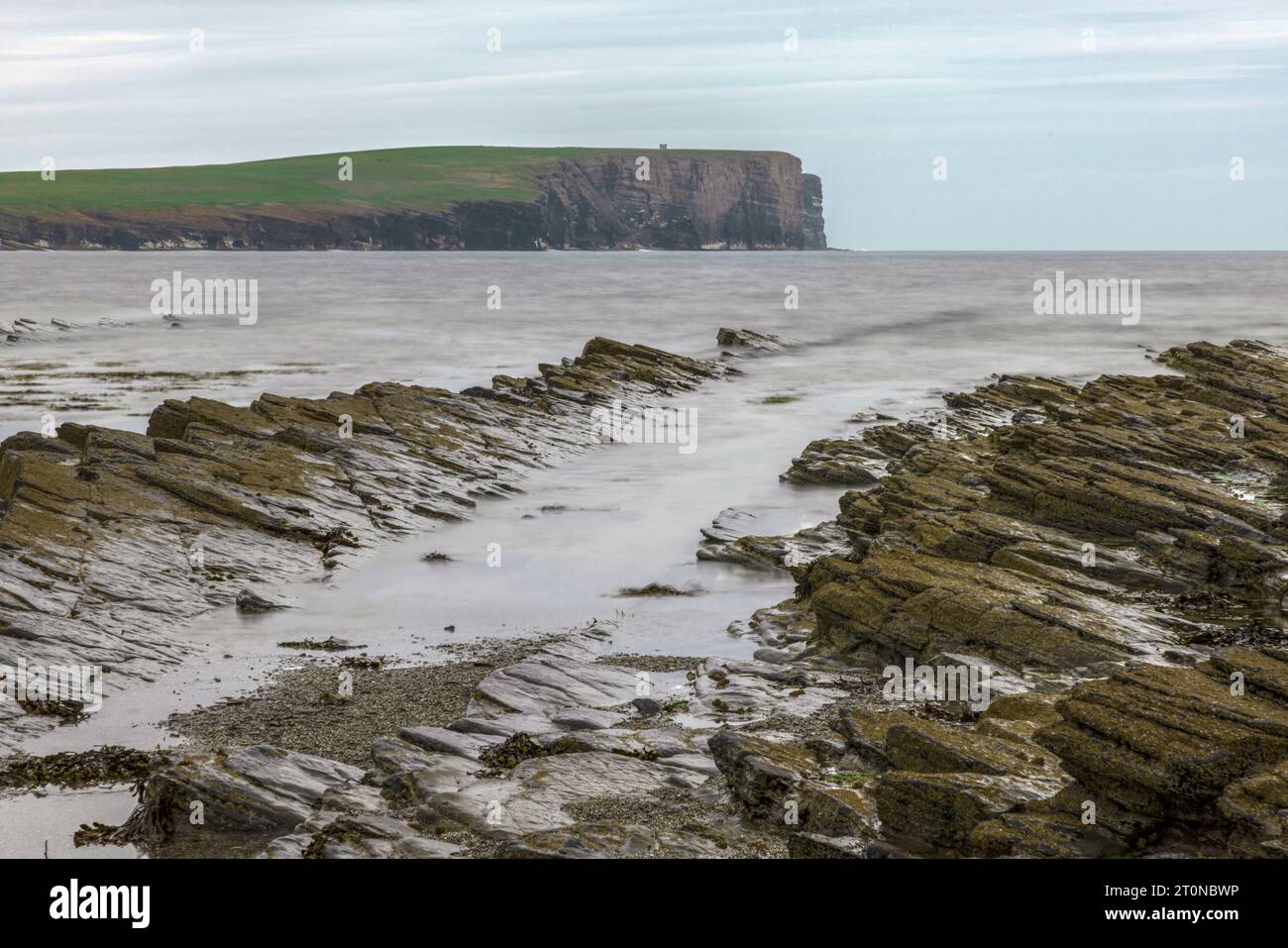 The tidal Island Brough of Birsay in Orkney, Scotland Stock Photo - Alamy