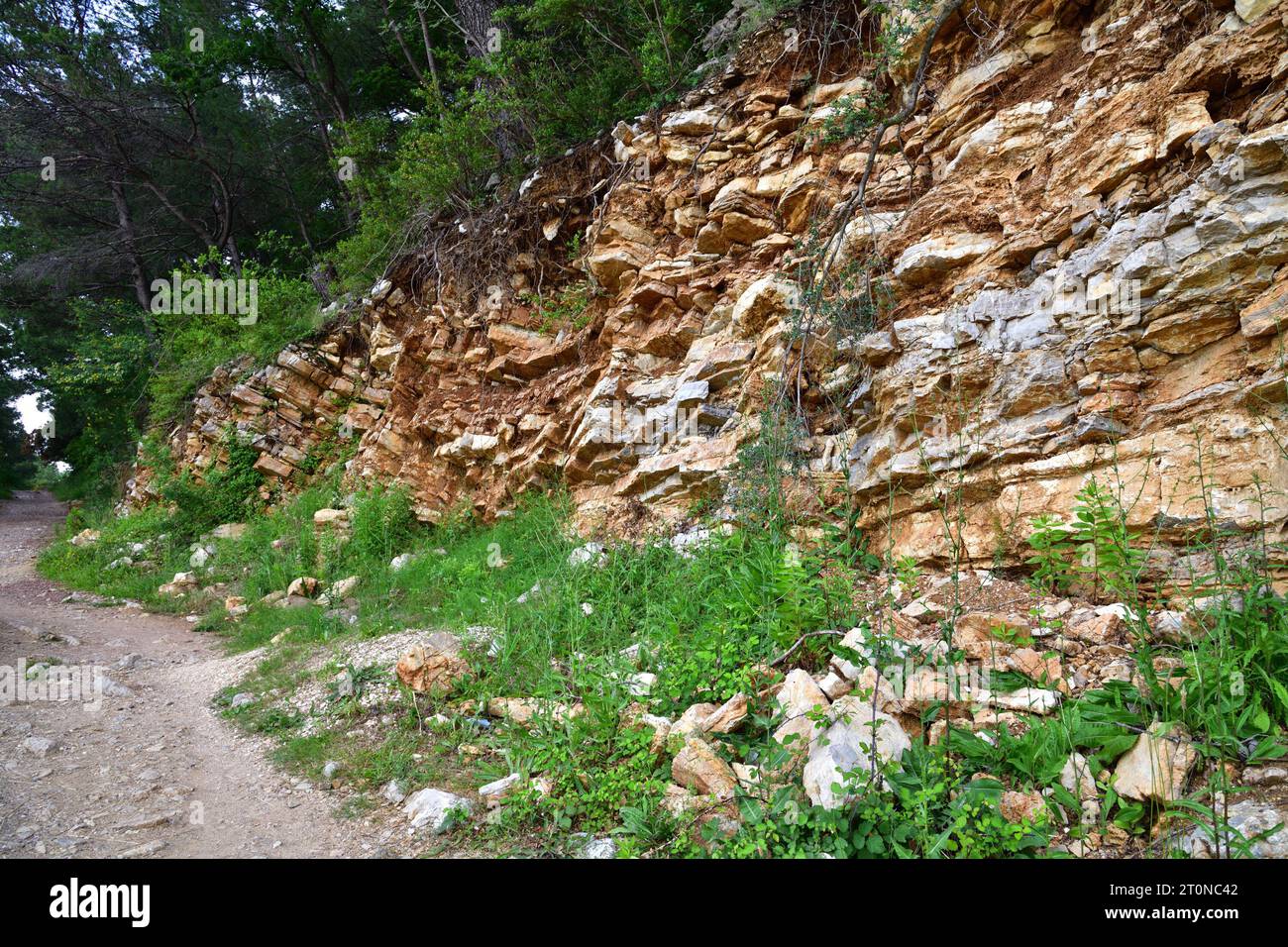 Flysch is a geological formation, complex of marine sedimentary rocks ...