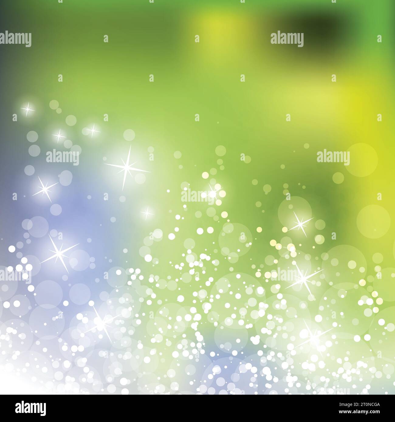 Abstract background sparkling green glitter Stock Vector Images - Alamy