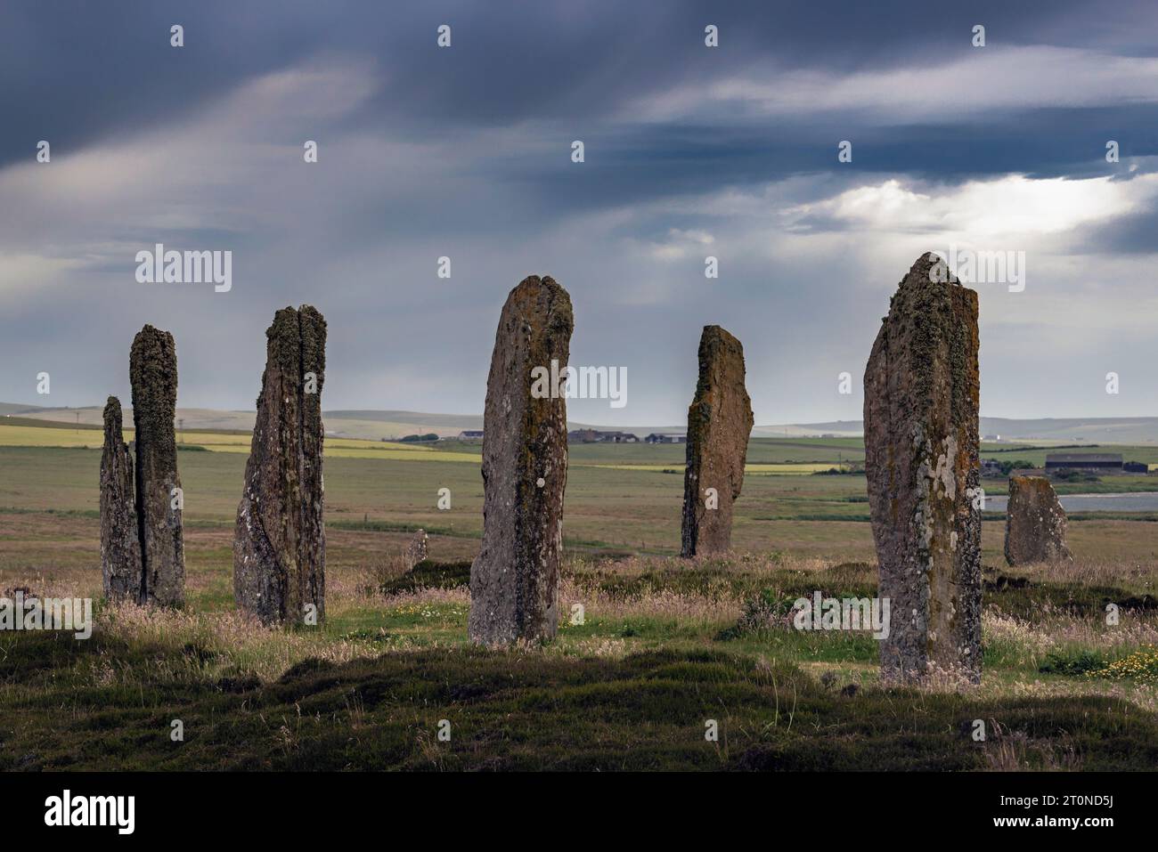 Neolithic ring brodgar orkney hi-res stock photography and images - Alamy