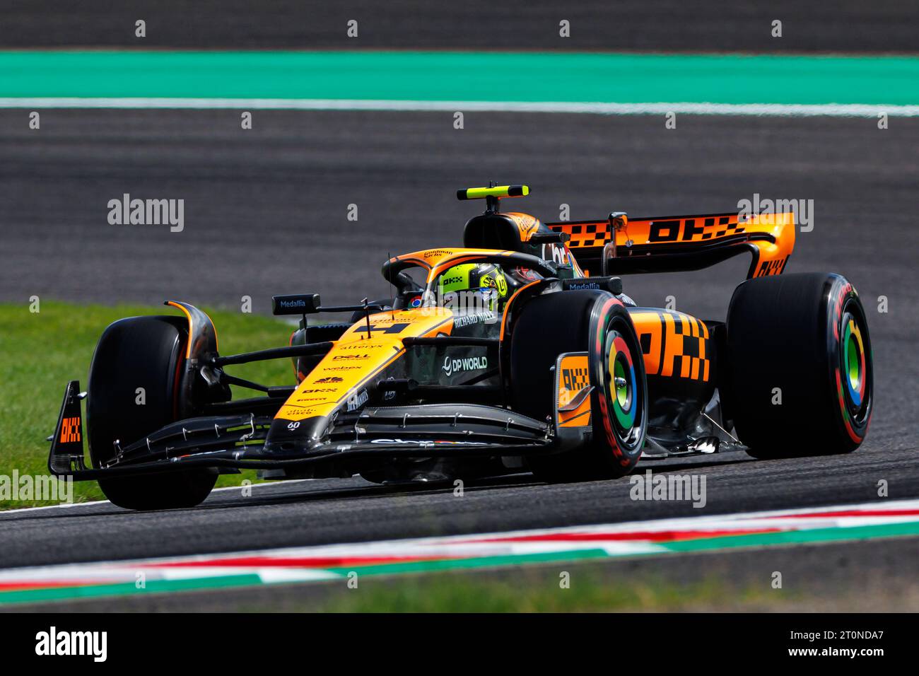 Suzuka Grand Prix Circuit, 9 October 2023: Lando Norris (GBR) of team ...