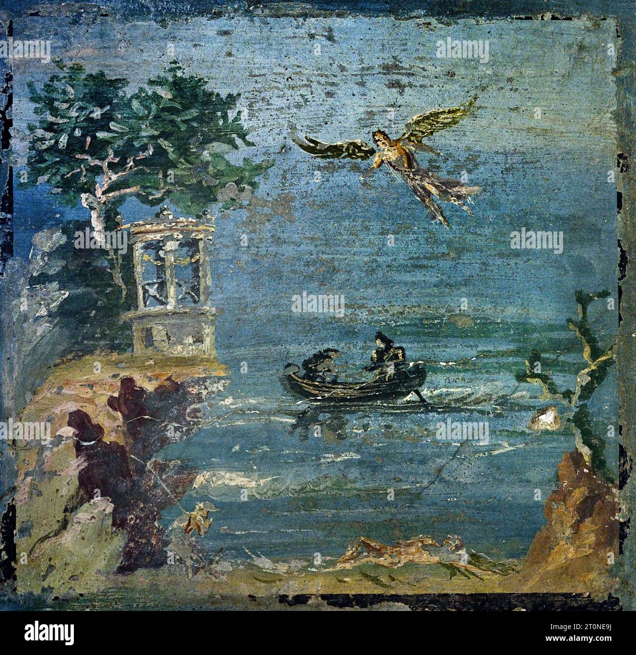 Fresco Pompeii Roman City is located near Naples in the Campania region ...