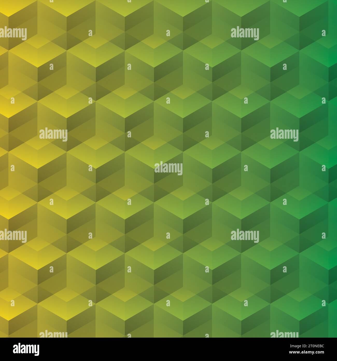 Green abstract background cubic surface Stock Vector Images - Alamy