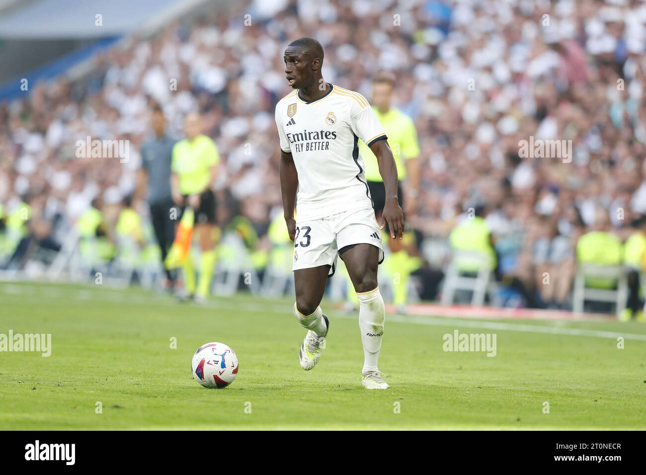 Ferland Mendy (Real), OCTOBER 7, 2023 - Football / Soccer : Spanish "La ...