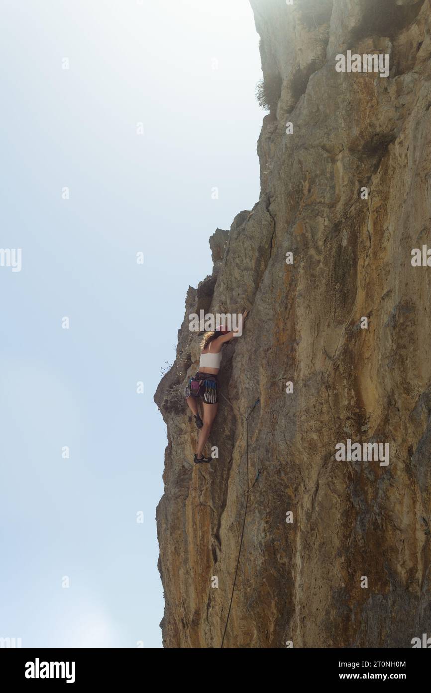 Girl climbing through window hi-res stock photography and images - Alamy