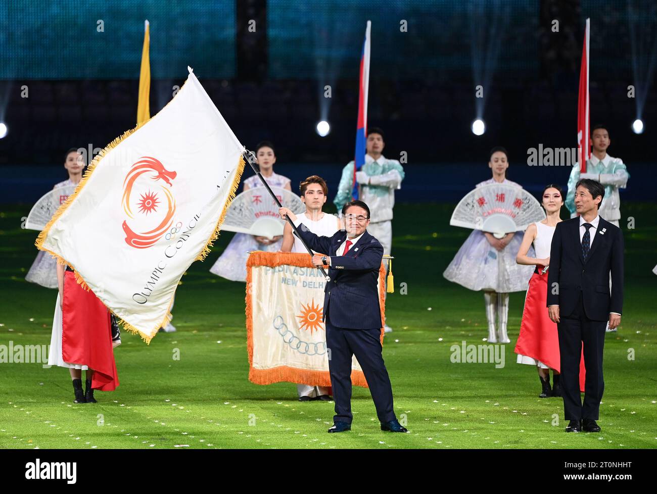 Hangzhou. 8th Oct, 2023. This photo taken on Oct. 8, 2023 shows the ...