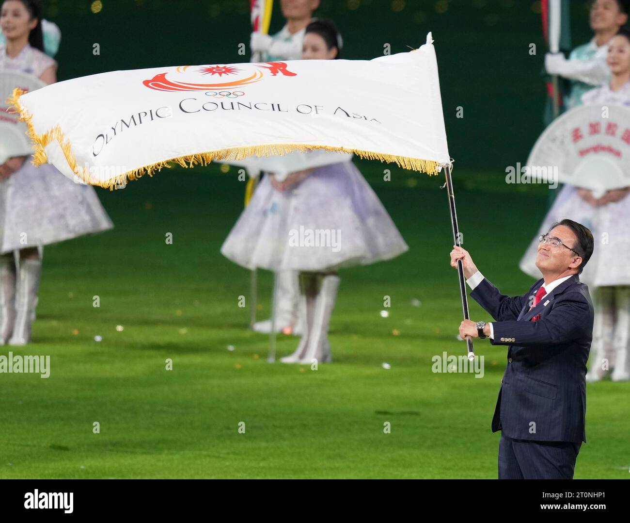 Hangzhou. 8th Oct, 2023. This photo taken on Oct. 8, 2023 shows the ...