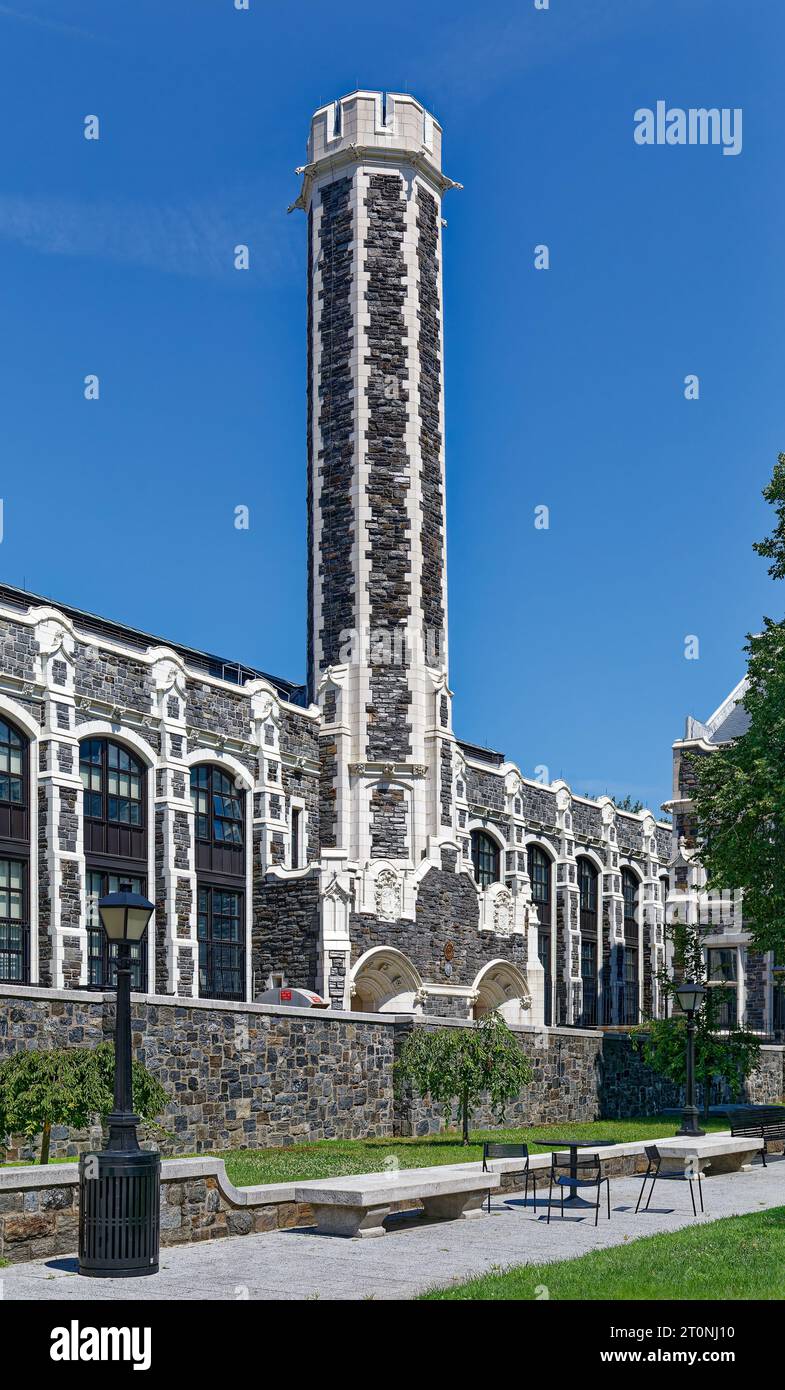 Compton-Goethals Hall, originally separate buildings, is part of the ...